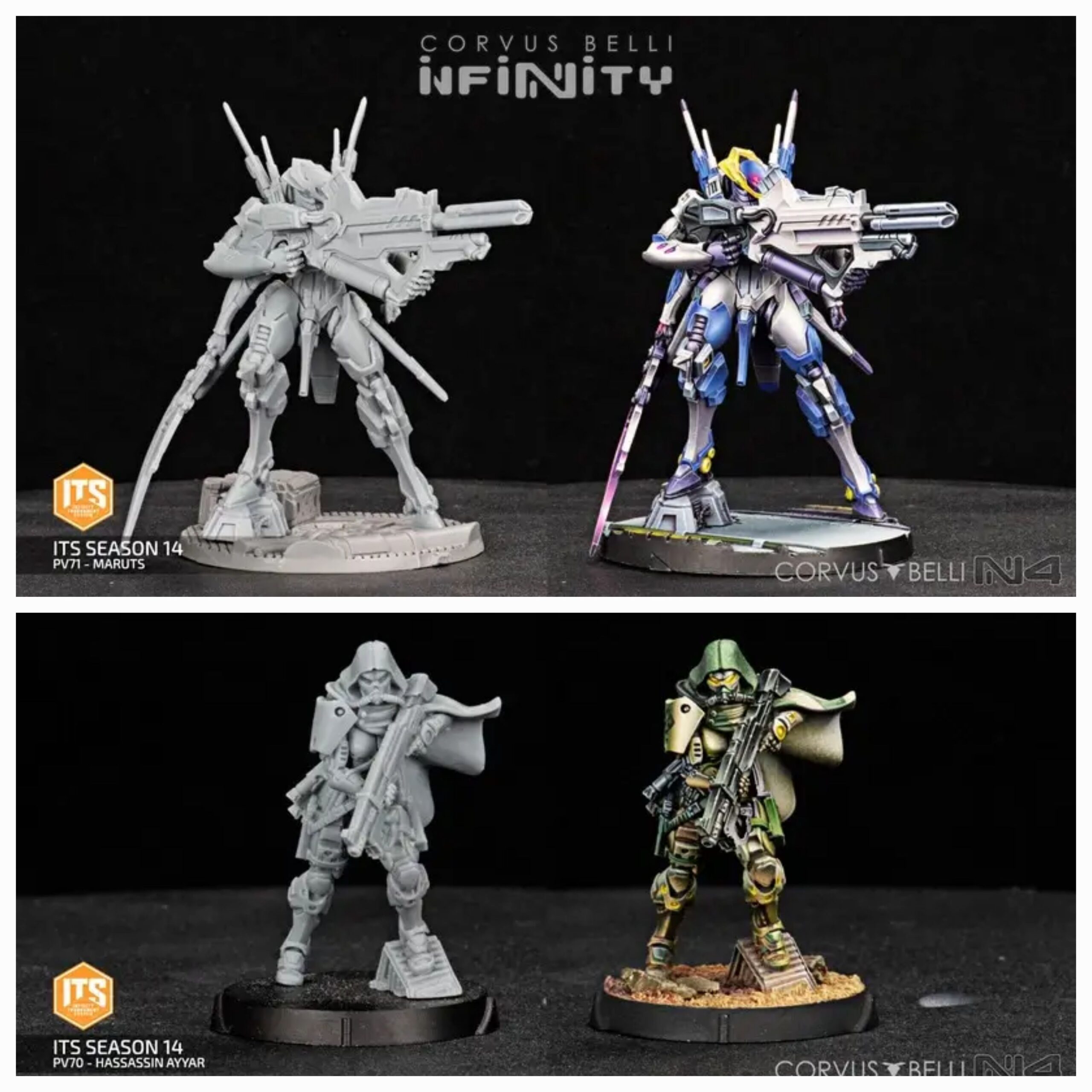 [Infinity] Os enseño la nueva resina plástica de Corvus Belli – ¡Cargad!