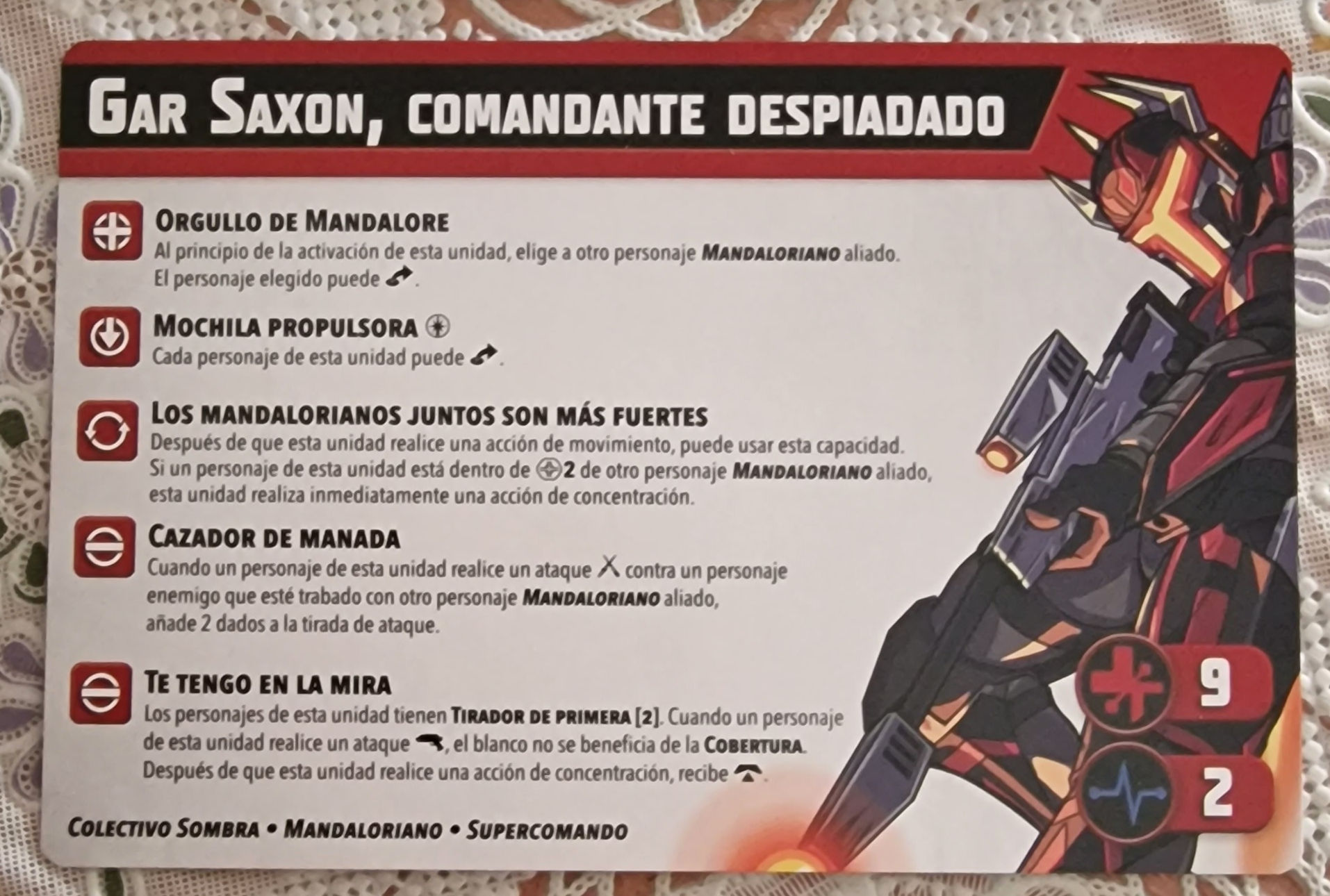 [Star Wars Shatterpoint] Gar Saxon y los supercomandos mandalorianos ...