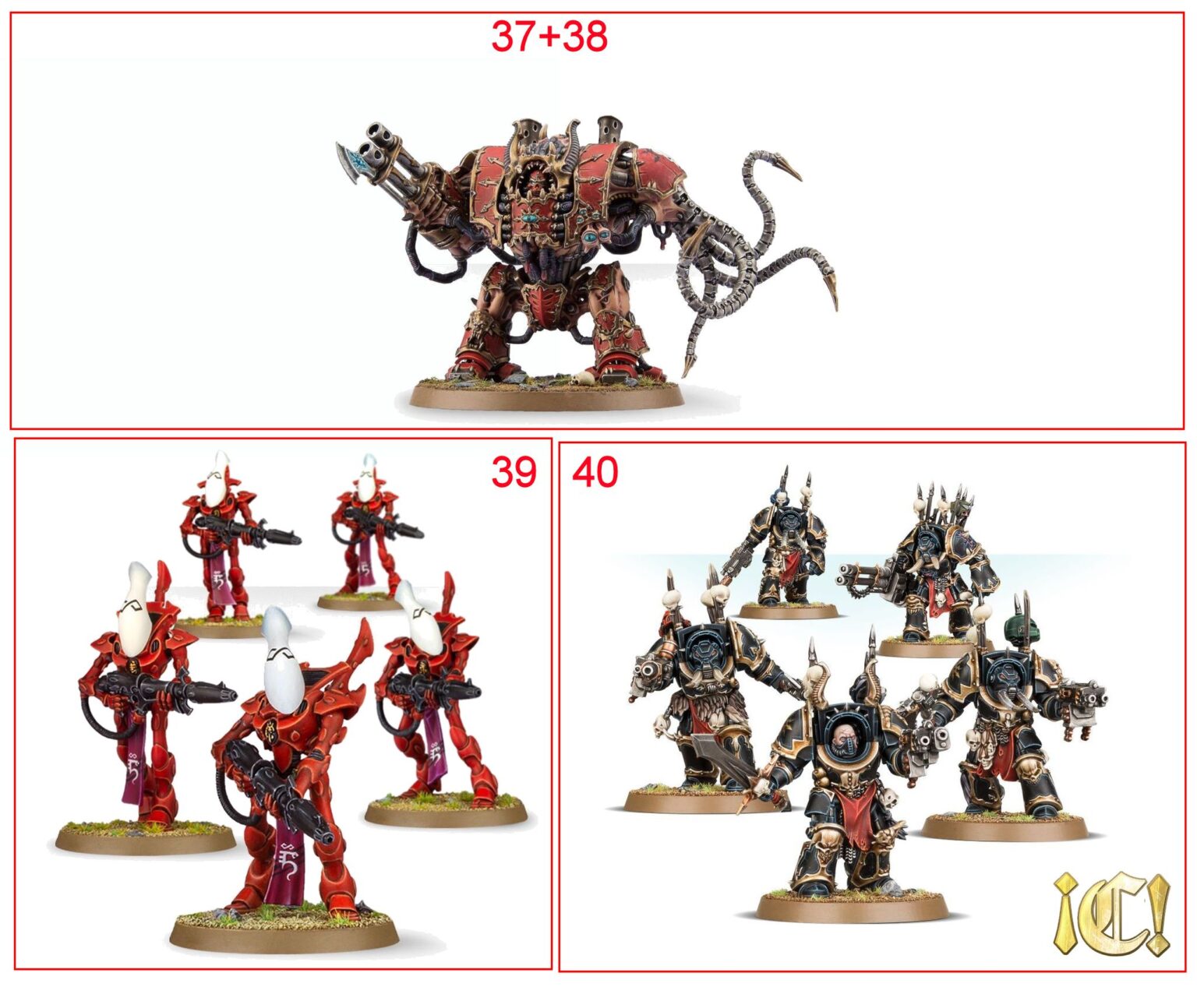 [Warhammer 40.000 Combat Patrol] Contenido completo de la colección por ...