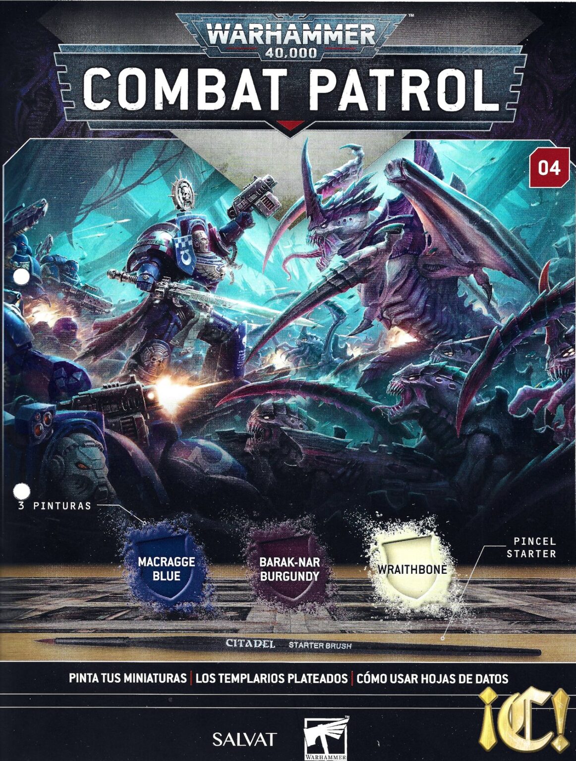 [Warhammer 40.000 Combat Patrol] Abriendo el número 4: Pincel ...