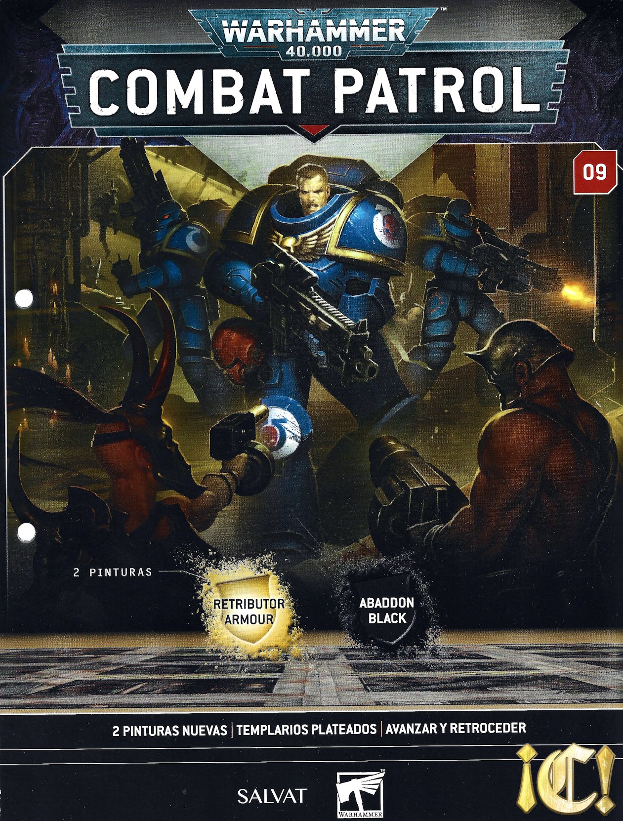 [Warhammer 40.000 Combat Patrol] Abriendo el número 9: Pinturas Abaddon ...